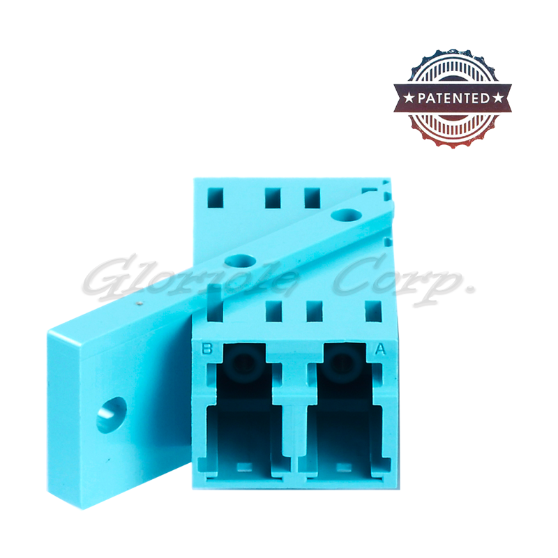 LC Stackable Adapter Angled Type - Gloriole Electroptic Technology Corp.