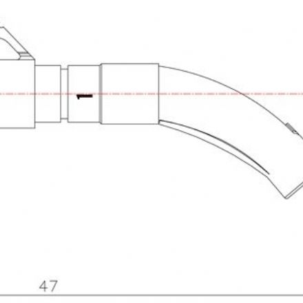 LC Connector with Angled Boot - Gloriole Electroptic Technology Corp.
